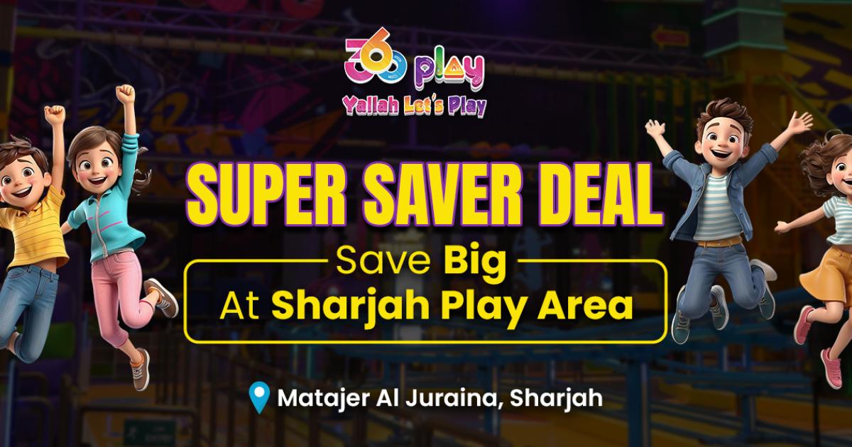 Enjoy Non-Stop at Play Area - 360 Play UAE Super Saver Deal